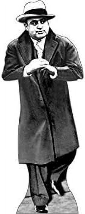 H19901 Al Capone Gangster Cardboard Cutout Standee - Walmart.com