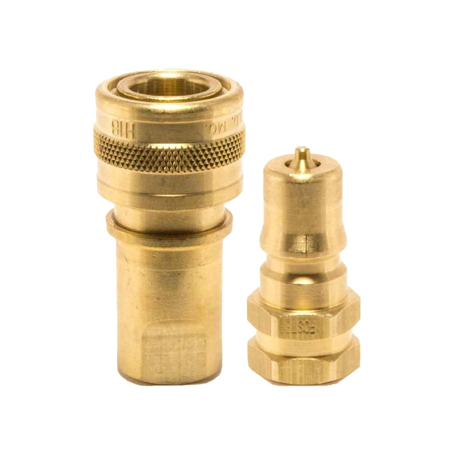 H1B + K1B, FHK Series, Coupling, 1/8" Body, 1/8" Female Thread NPT ...