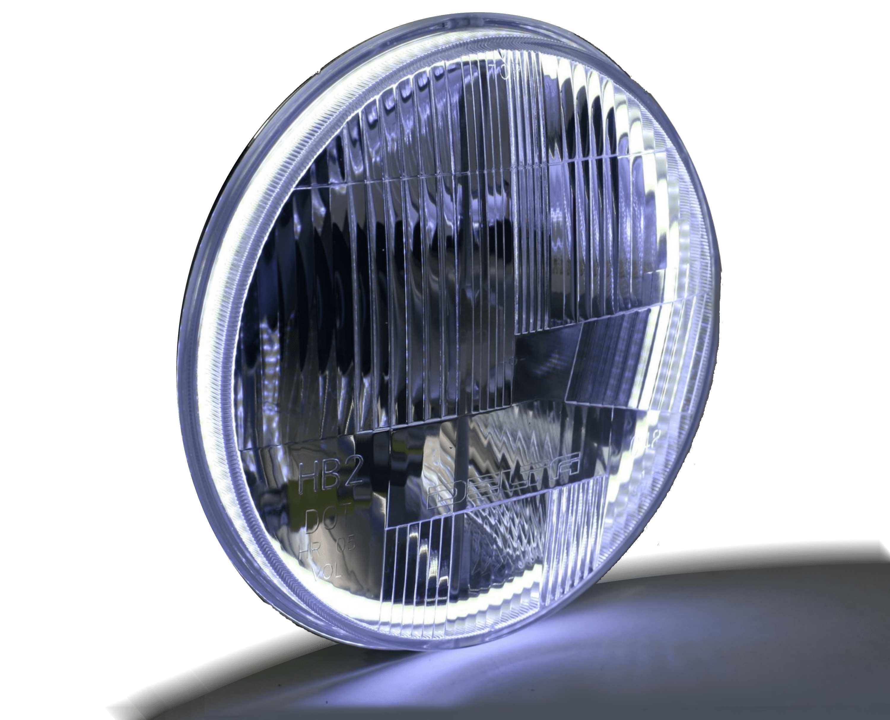 H2 Hummer DOT 7" LED Headlight Kit w Halo Fits select: 2006 ,2008 ...