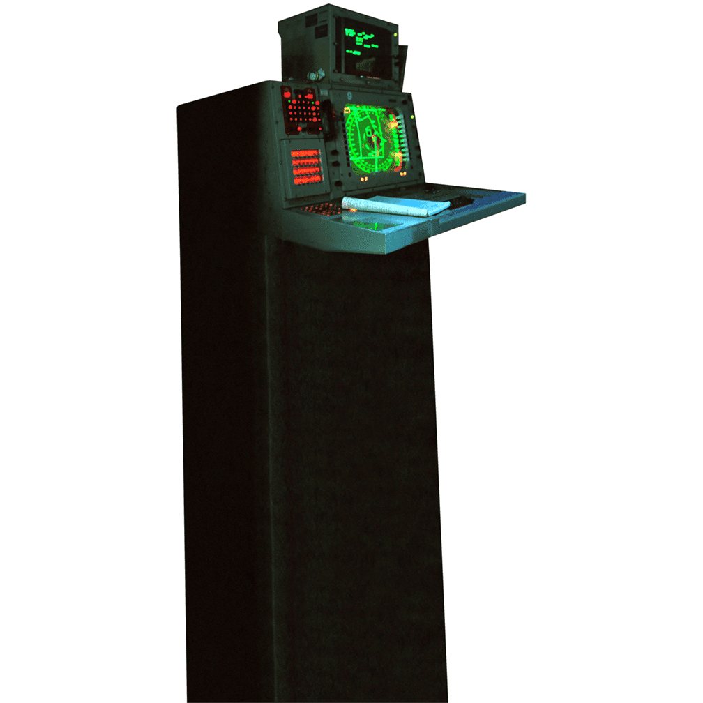 H20239 Combat Information Center (CIC) Command Center Navy USS Carl ...