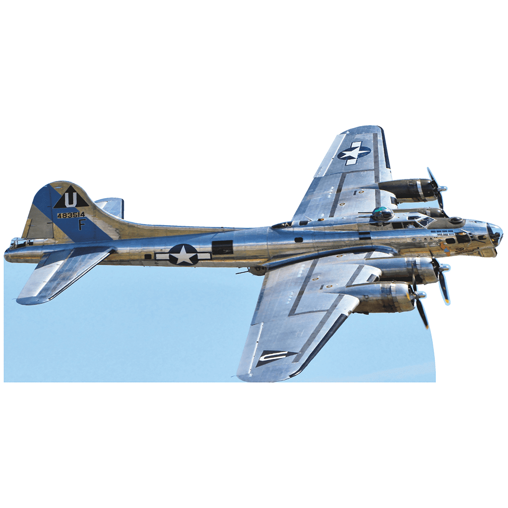 H20242 Boeing B-17 Flying Fortress Heavy Bomber Airplane Cardboard ...