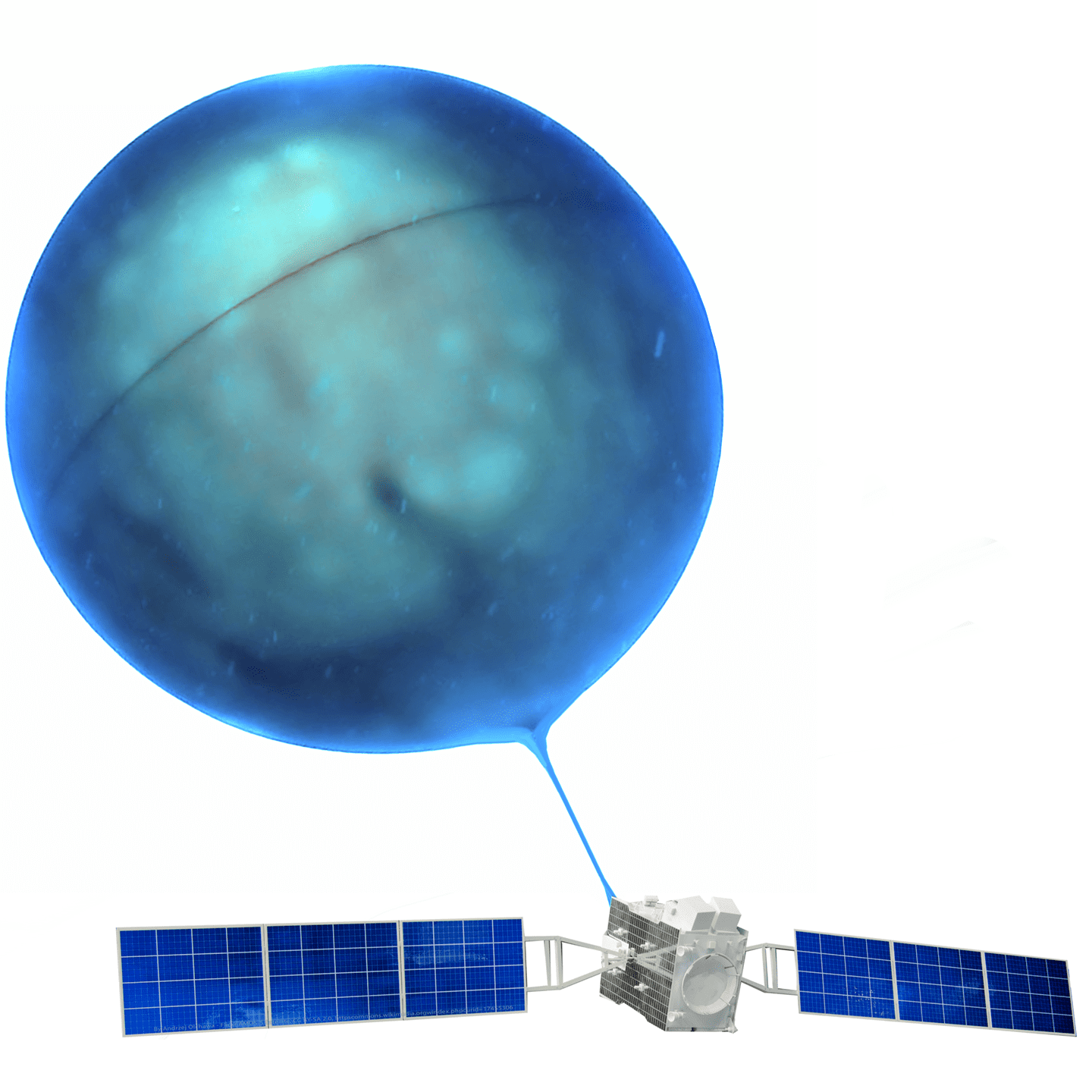 H20244 Large 2023 Chinese Surveillance Balloon Cardboard Cutout Standee ...