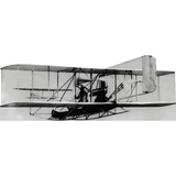H20245 Wright Brothers First Flight Flyer 1903 Cardboard Cutout Standee ...