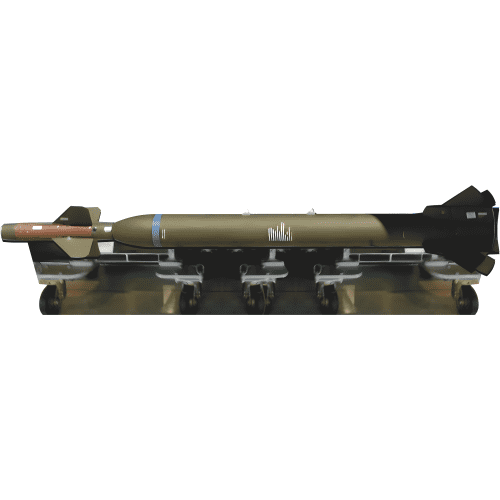 H20250 Bunker Buster Bomb Military Weapon Cardboard Cutout Standee ...
