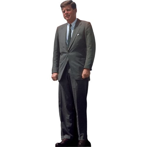 H25035 John F Kennedy Color Cardboard Cutout Standup - Walmart.com