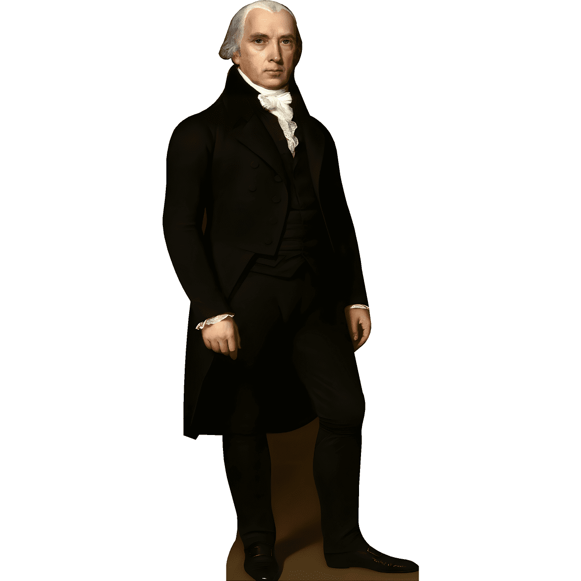 H25112 James Madison 4th President Cardboard Cutout Standee Standup ...