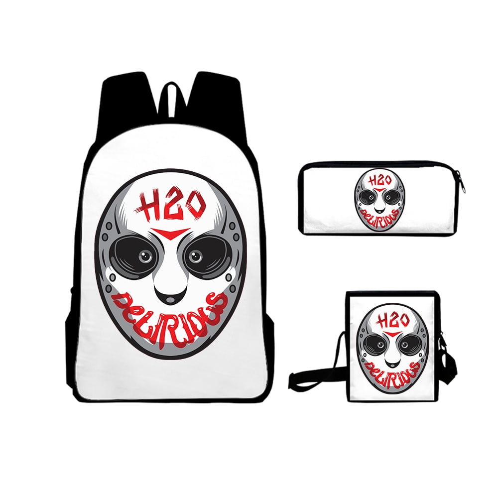 H2O Delirious Cosplay Backpacks 3 Piece Sets Men Women Daypack Hip Hop ...