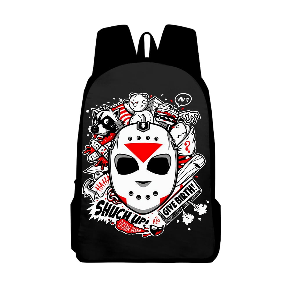 H2O Delirious Zipper Backpacks Hip Hop Laptop Daypack Casual Rucksack ...
