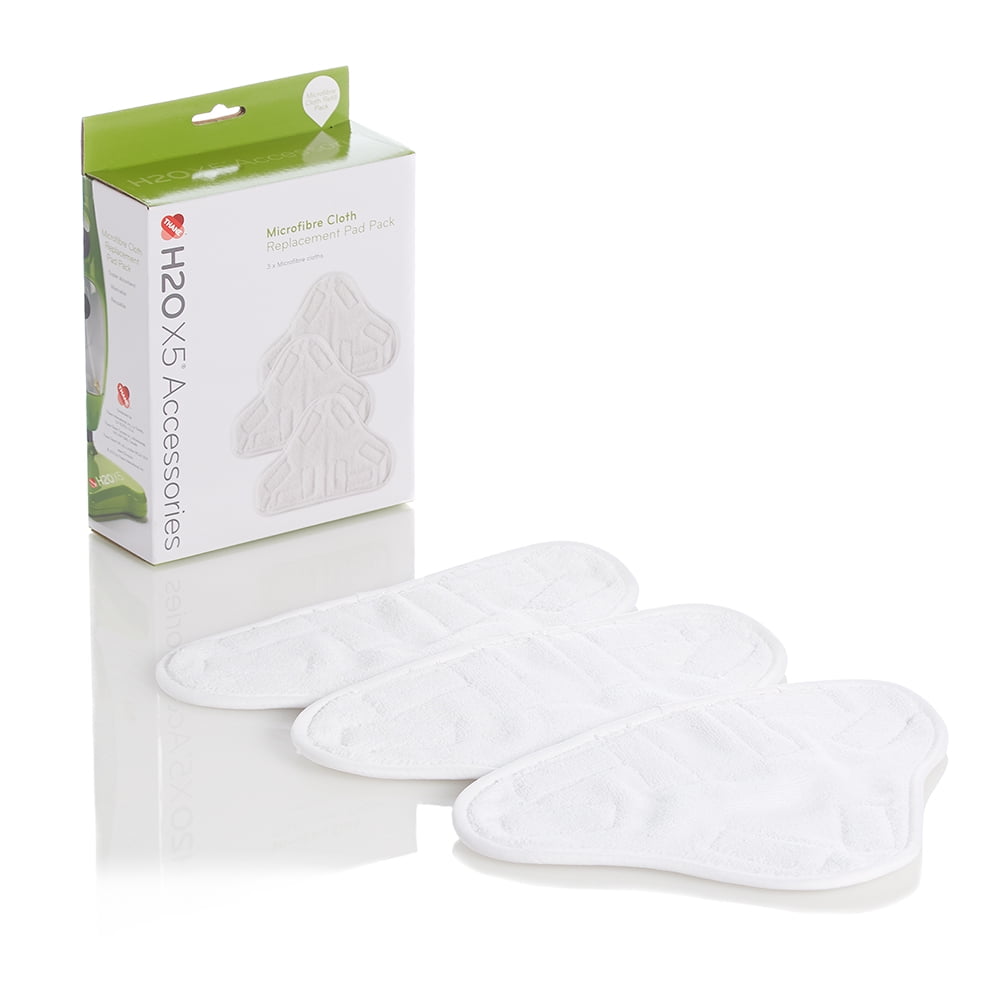 H2O MOP X5 Cloth Set – 3Pack Reusable Pads - Walmart.com
