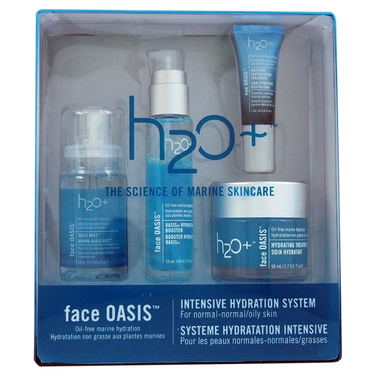 H2O Plus Popular Skincare - Face Oasis Intensive Hydrating System Set - Walmart.com