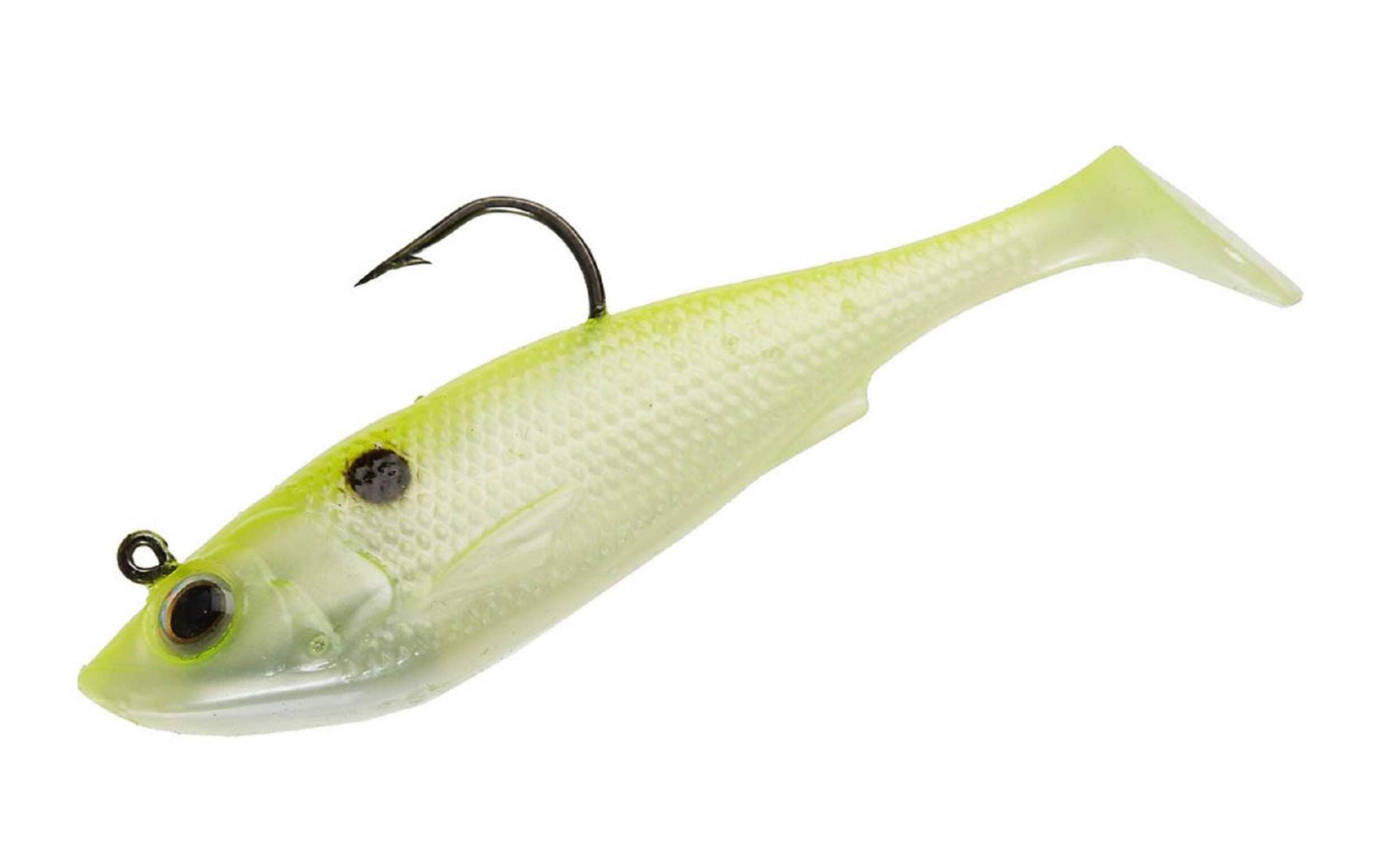 H2O Xpress 3" Saltwater Pre-Rigged Fishing Swim Shad - 3 Pack - Walmart.com