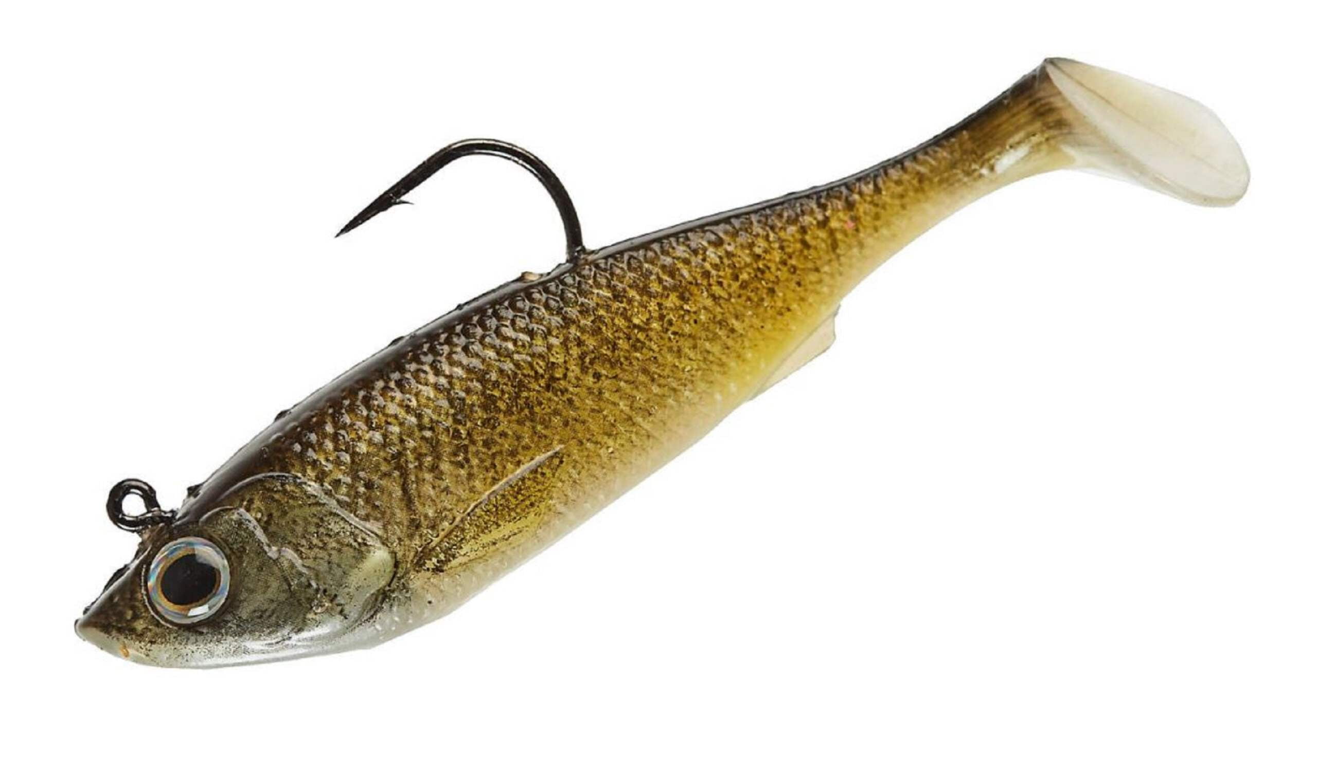 H2O Xpress 4" Saltwater Pre-Rigged Fishing Swimbait - 3 Pack - Walmart.com