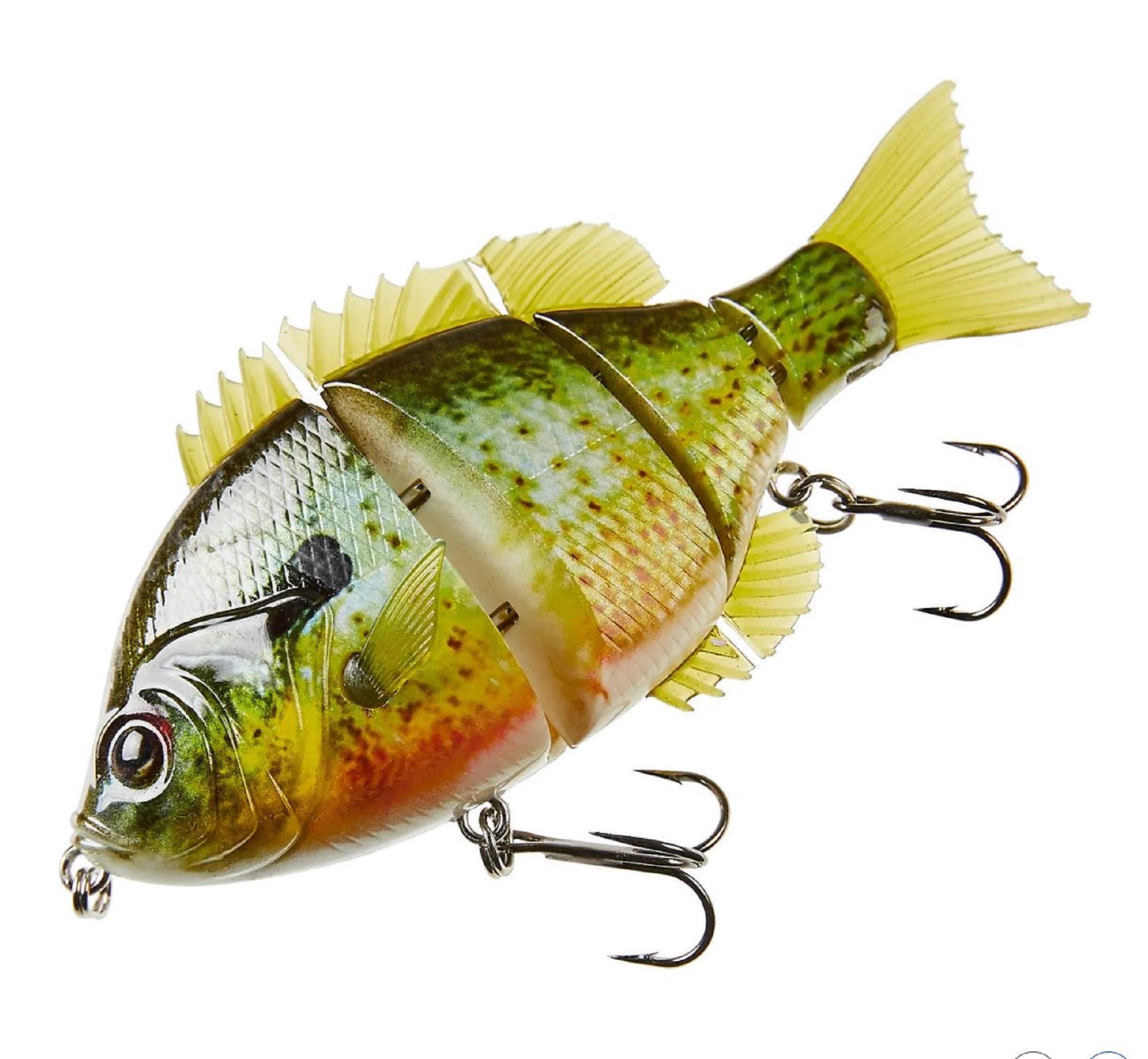 H2O Xpress - Ultimate Jointed Sunfish Premium Bass Fishing Swimbait ...