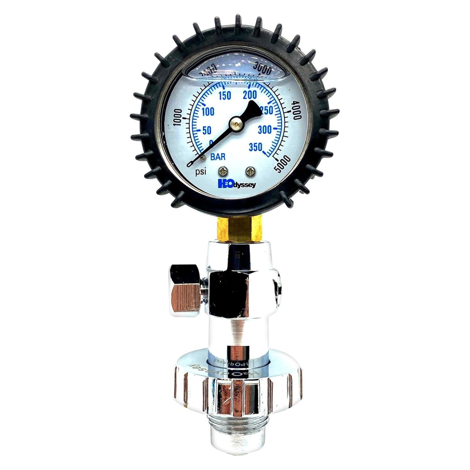 H2ODYSSEY Din Pressure Tester - Scuba Diving Pressure Gauge - Walmart.com