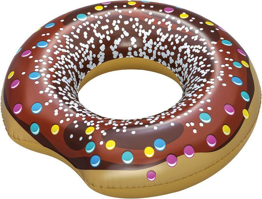 H2OGO! 42" Brown Donut Pool Tube Weight Limit 220 lbs Ages 12 ...