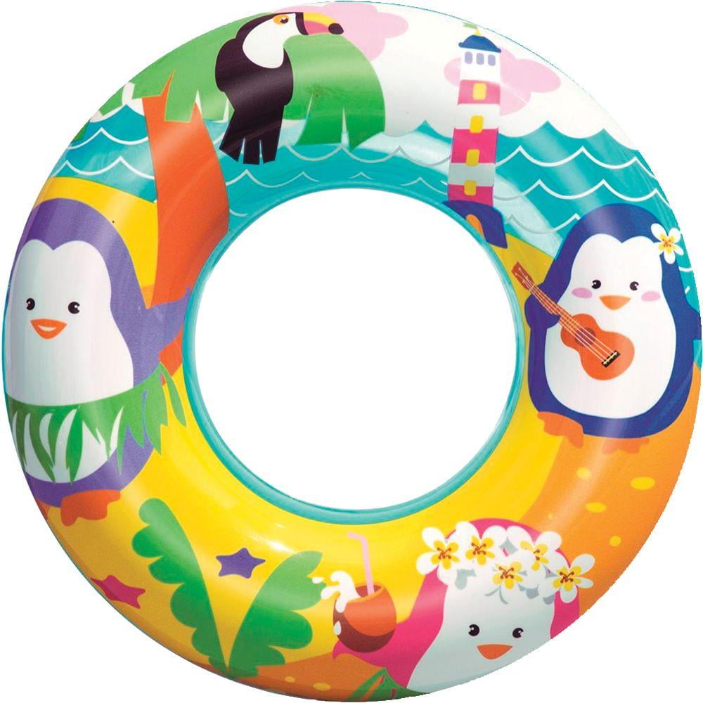 H2OGO! Aquapal Fun Penguin Design 20" Pool Swim Tube Weight Limit 132 ...