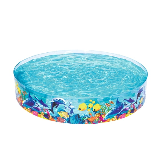 "H2OGO! Fill-n-Fun Odyssey Kids Outdoor Swimming Pool, 96""x18 ...