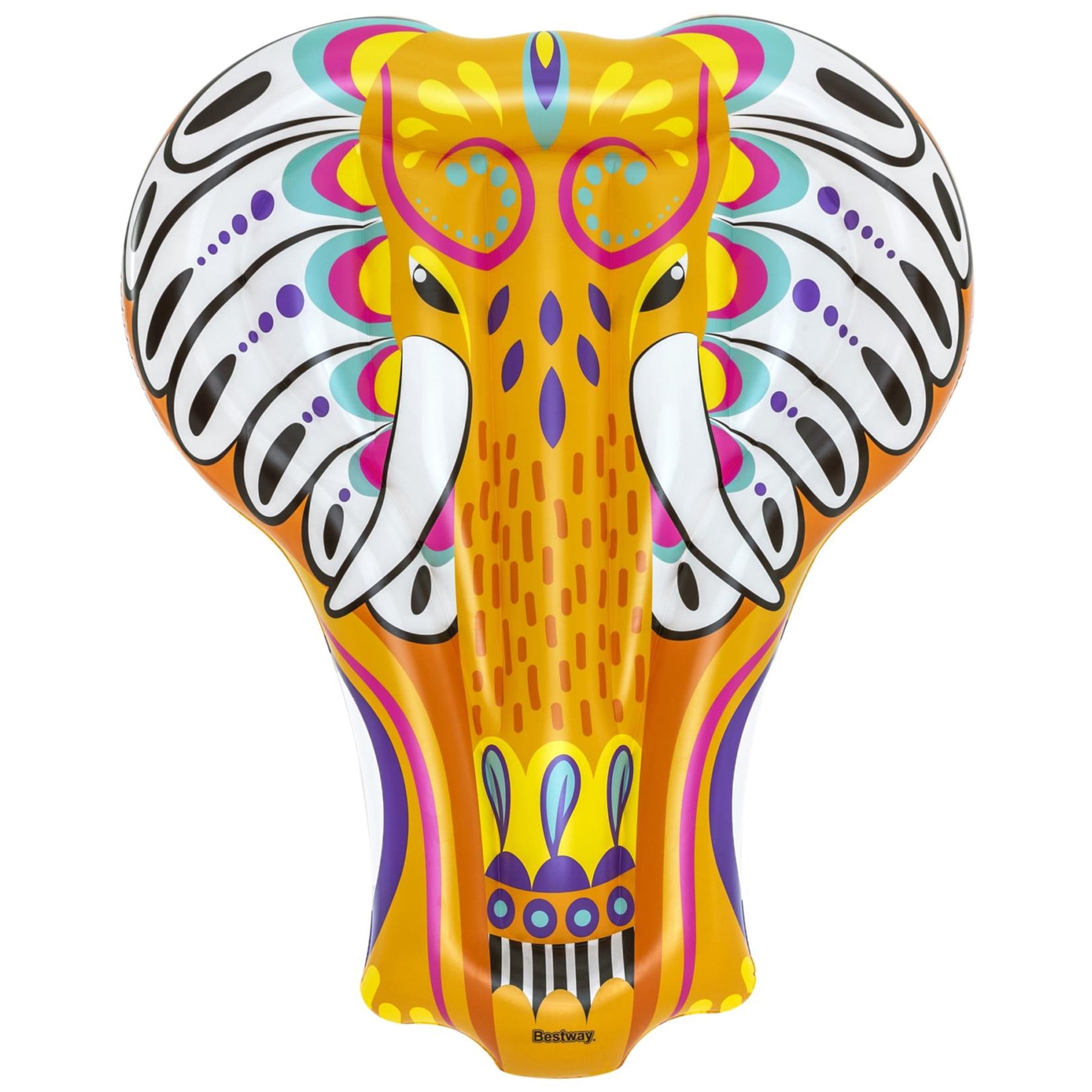 H2OGO! Inflatable Flirty Fiesta Elephant Pool/Water/Beach Float (60 ...