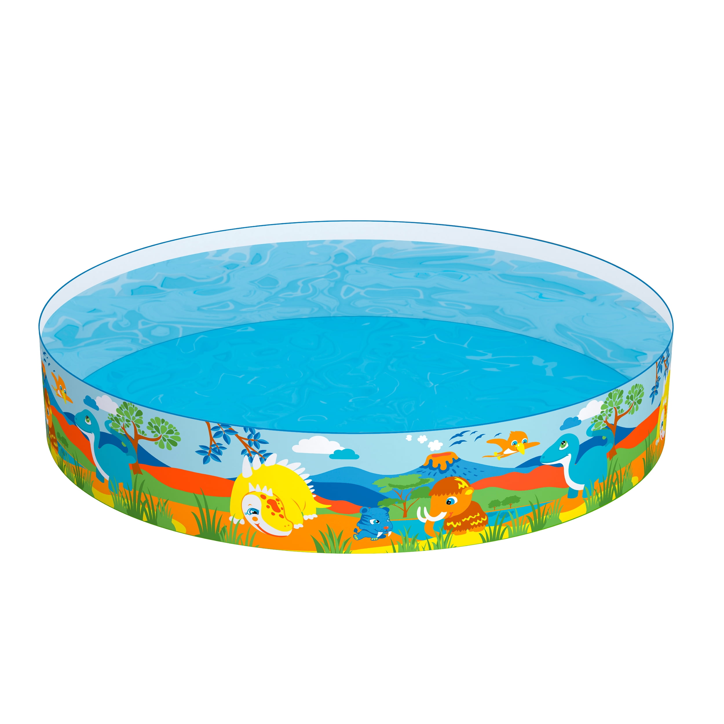 H2OGO! Kiddie Pool Round 72.10” x 72.10” Swimming Pools - Walmart.com