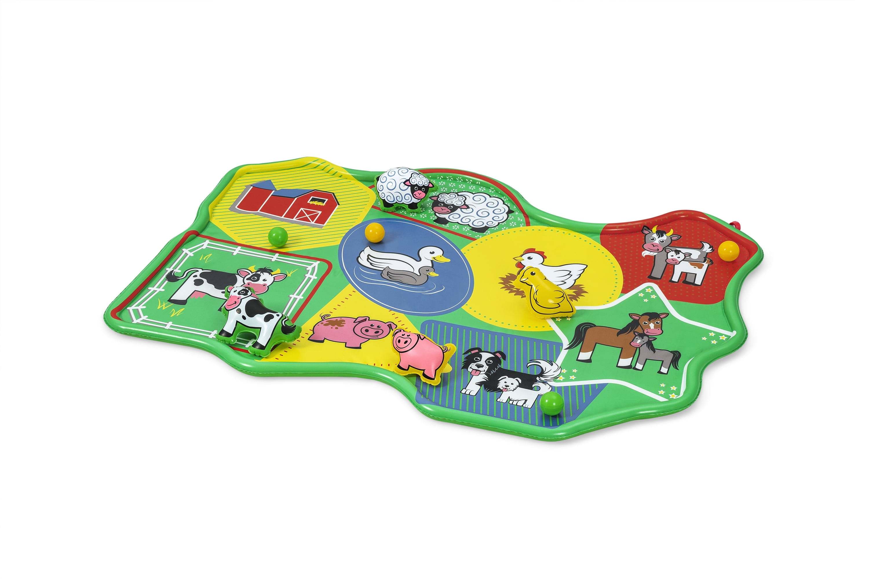 H2OGO! Lil' Barnyard Babies Toddler Multicolor Sprinkler Splash Pad 65 ...