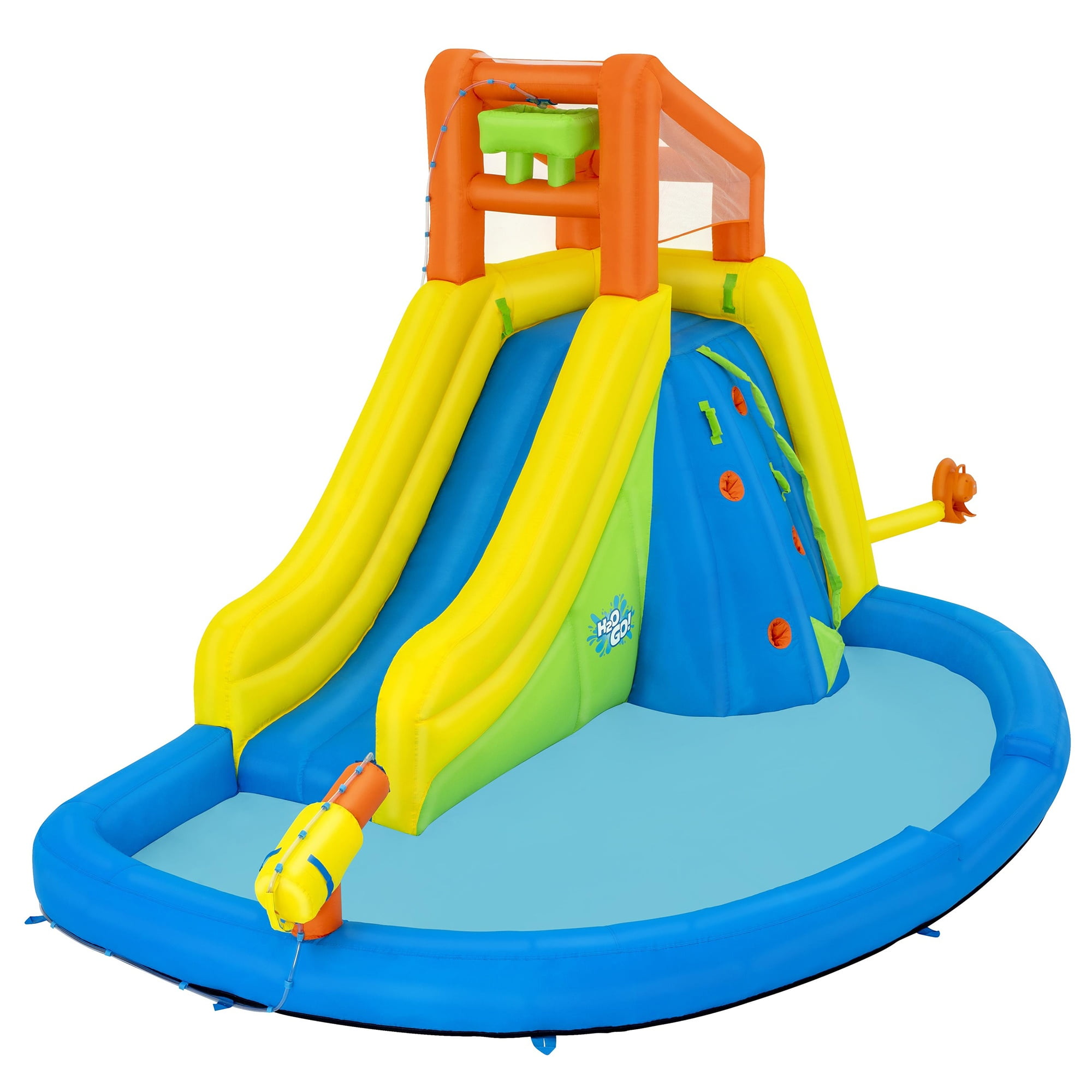 H2OGO! Mega Water Park - Mount Splashblast - 14'3" x 9'5" x 8'9 ...