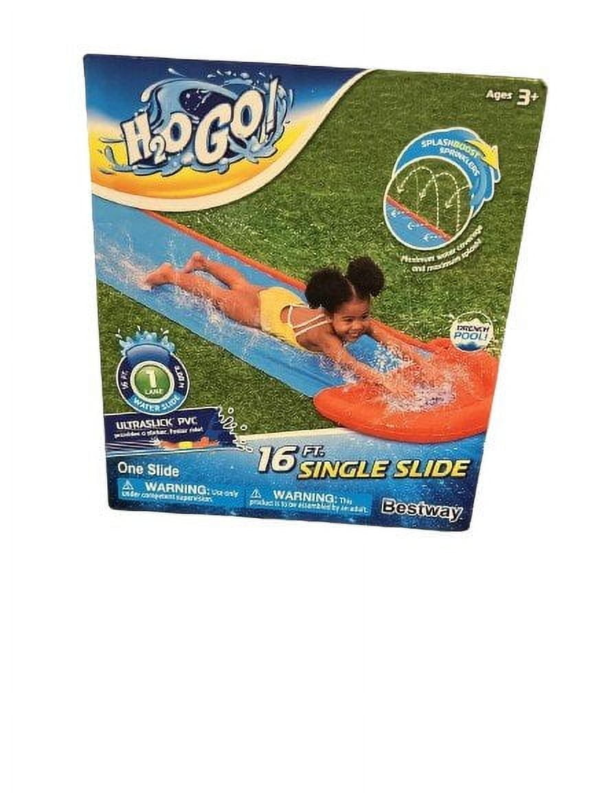 H2Ogo Single Water Slide for Kids 16 Ft. - Walmart.com