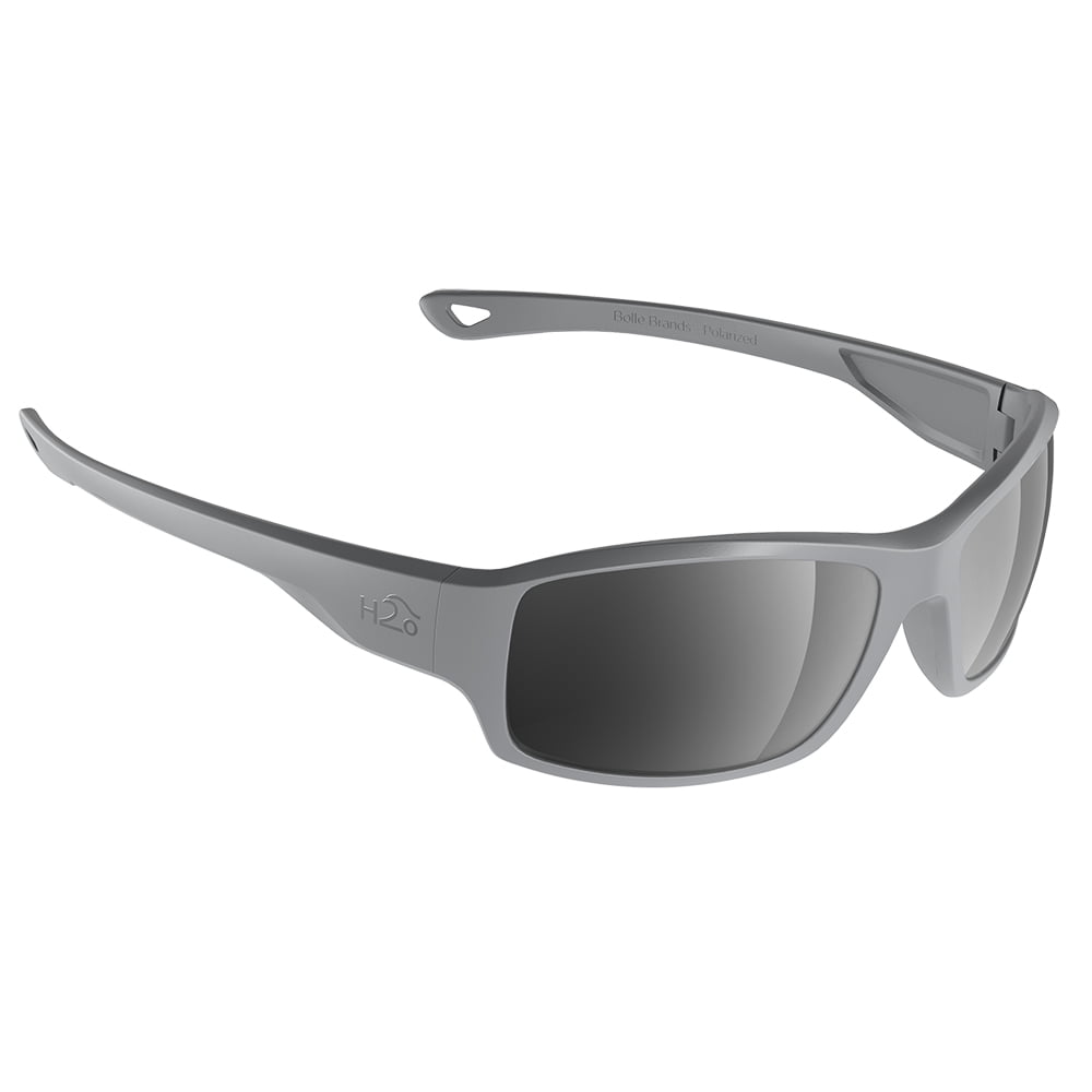 H2Optix Reef Sunglasses Matt Grey, Grey Silver Flash Mirror Lens Cat ...