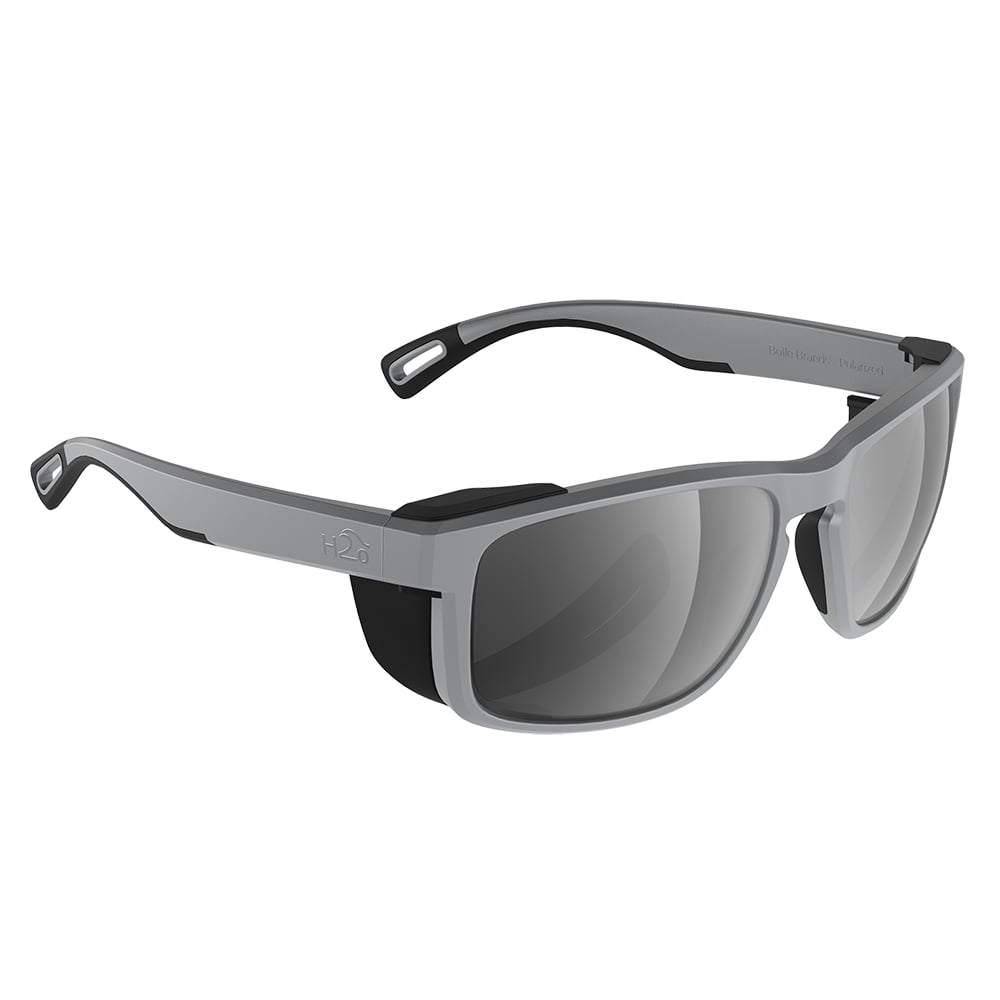 H2Optix Reef Sunglasses Matt Grey, Grey Silver Flash Mirror Lens Cat ...