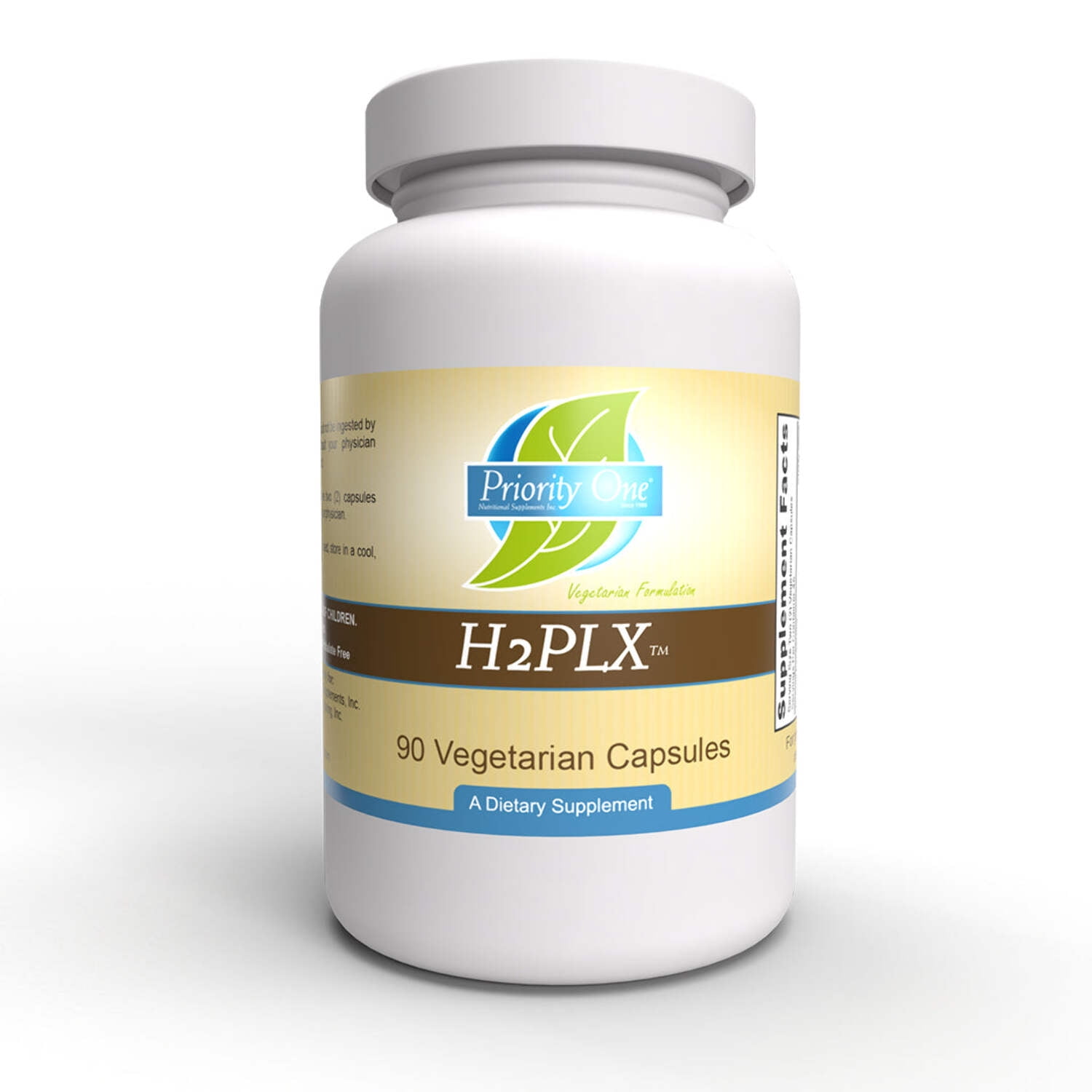 H2PLX™ (90 Vegetarian Capsules) Priority One's H2PLX immune support supplements are designed to ...