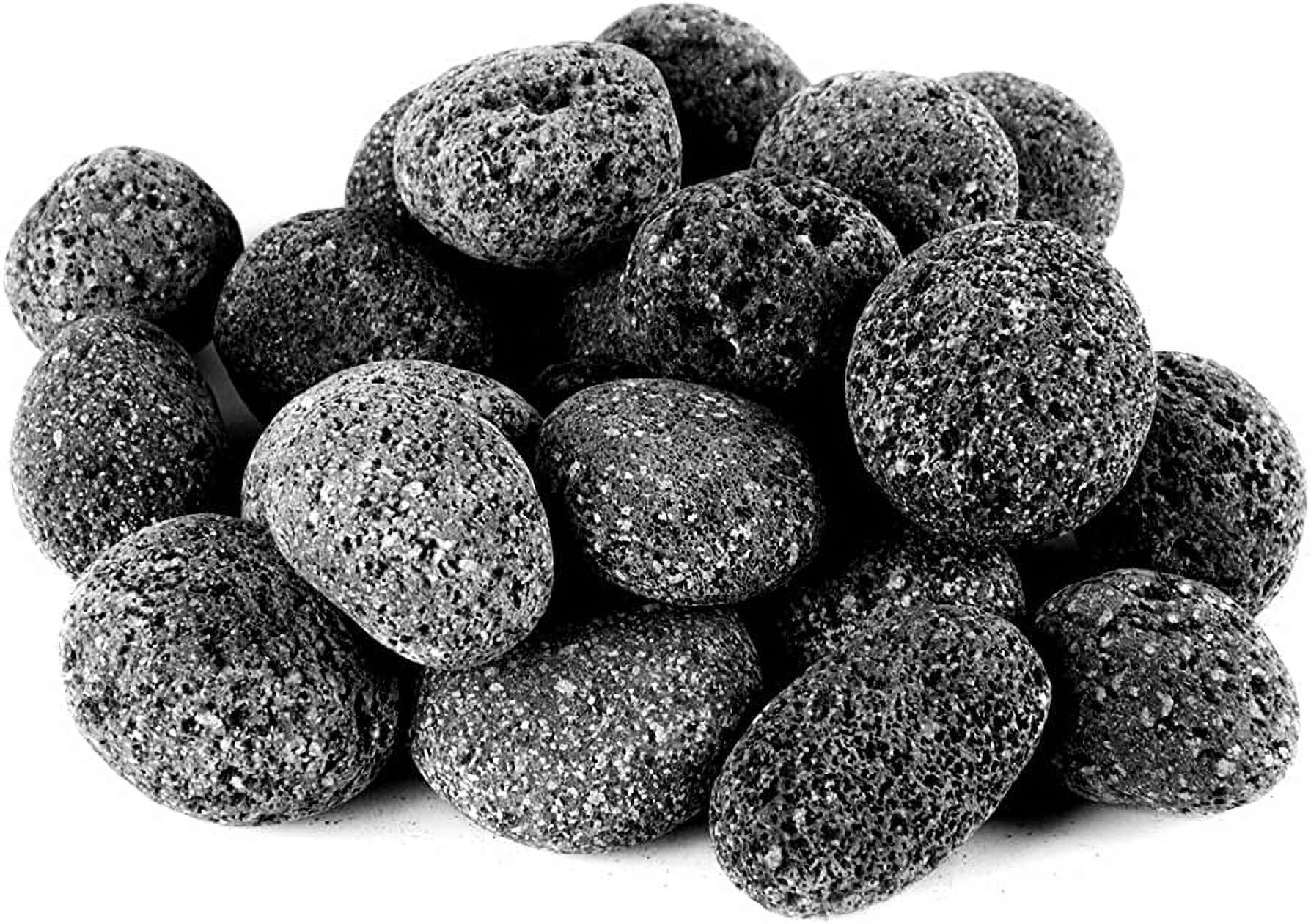H2Pro Round Lava Rock for Aquarium - Landscaping Rock - 44lb Box ...
