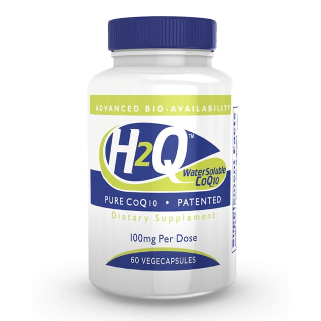 H2Q CoQ-10 (8x Absorption) 100mg (NON-GMO) 60 Vegecaps - Walmart.com