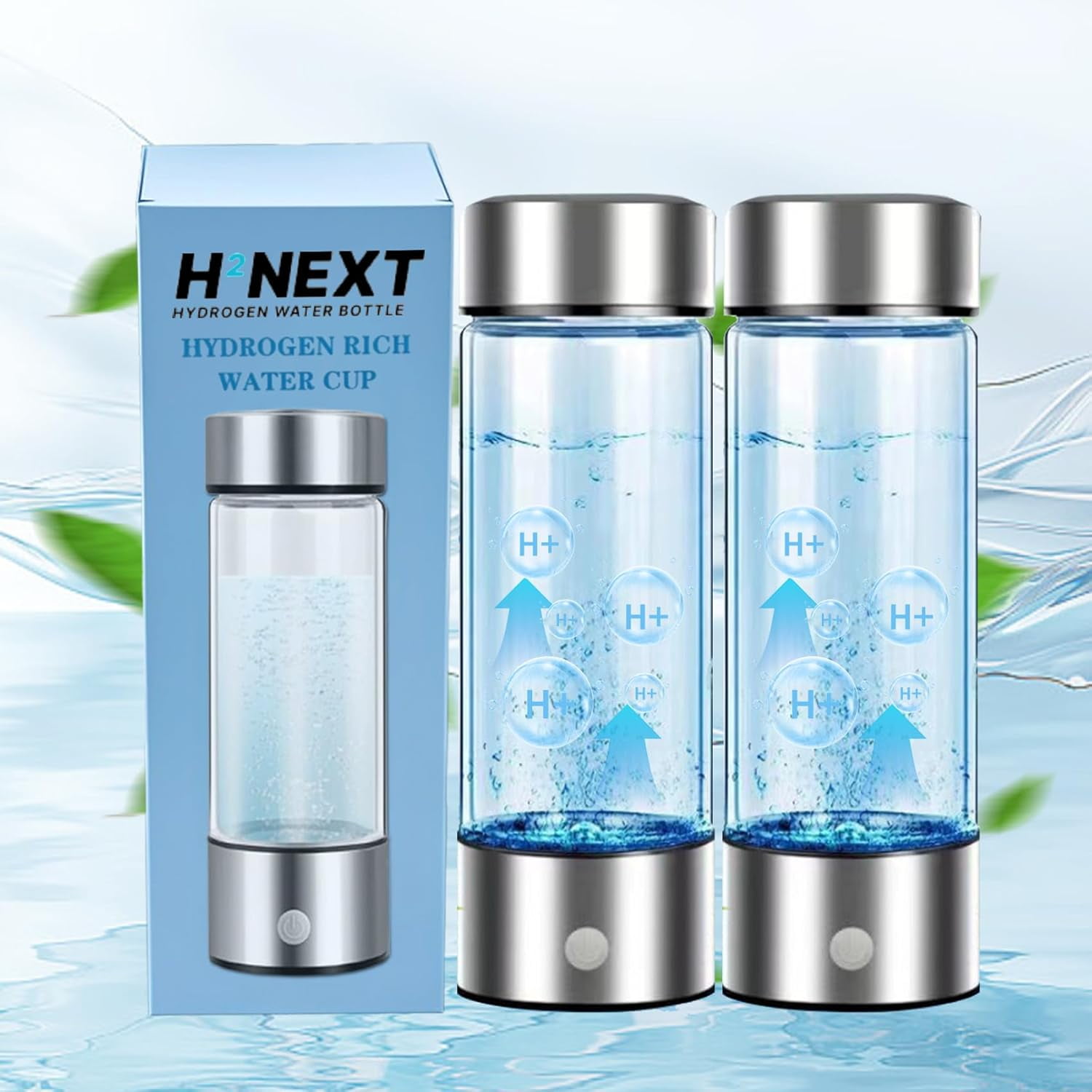 H2next Hydrogen Water Bottle - H2 Next Hydrogen Water Bottle Generator ...