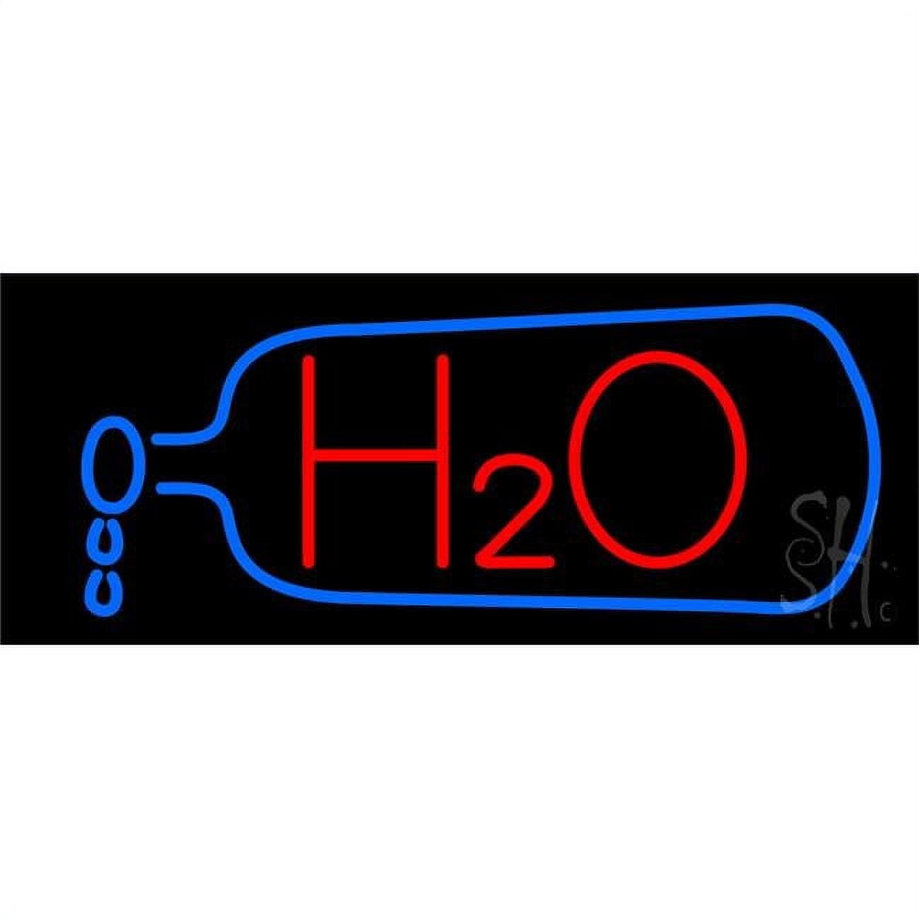 H2o Drinking Water Neon Sign, 13 x 32 x 3 in. - Walmart.com