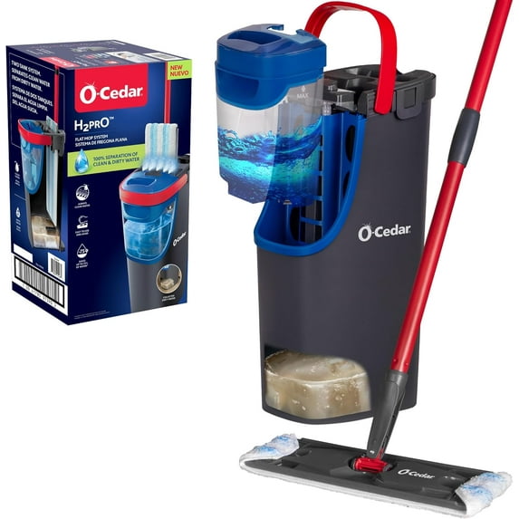 H2prO Flat Mop System | Quick Cleaning Tool | Clean with Clean Water ...