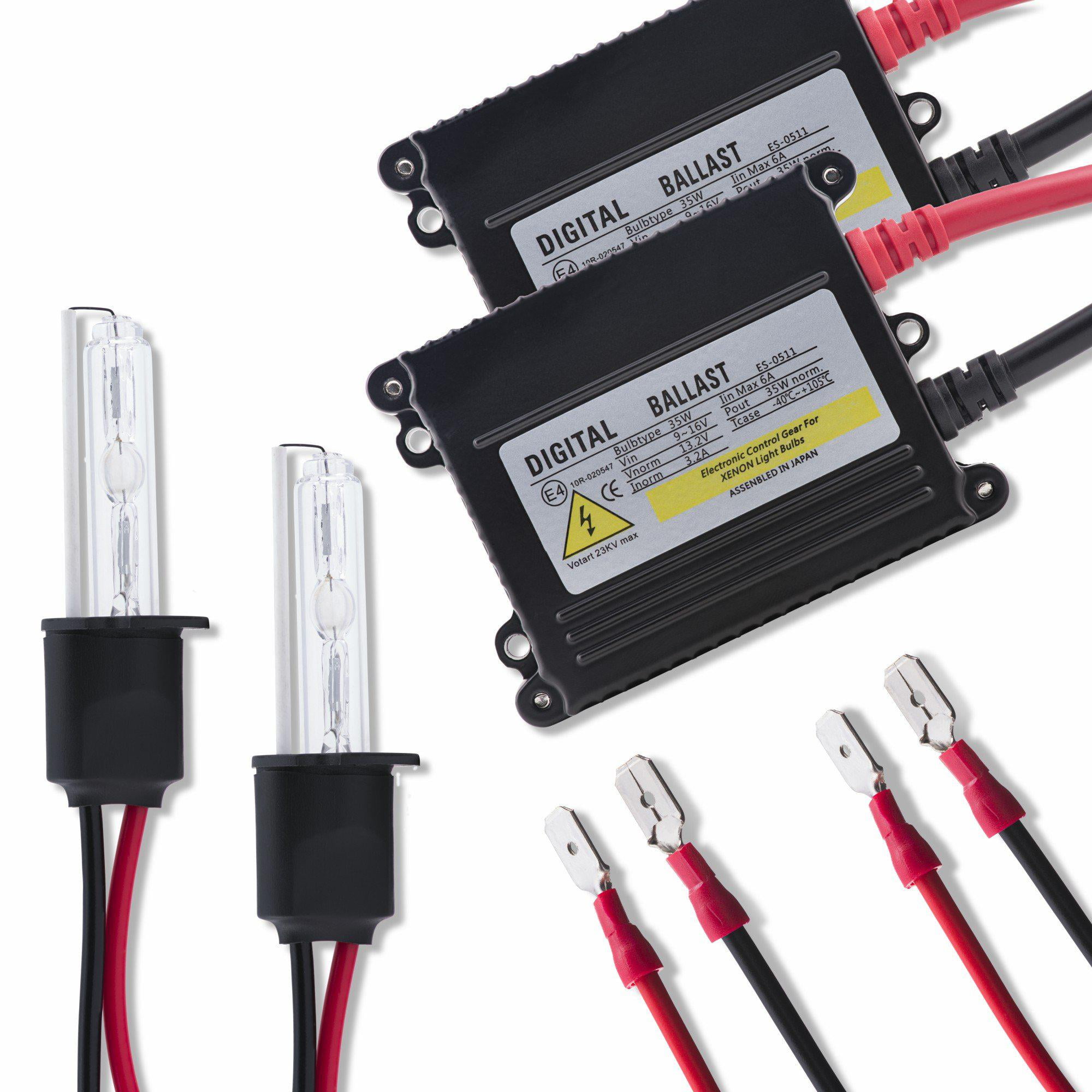 H3 Digital HID Xenon Headlight Conversion Kit - Walmart.com