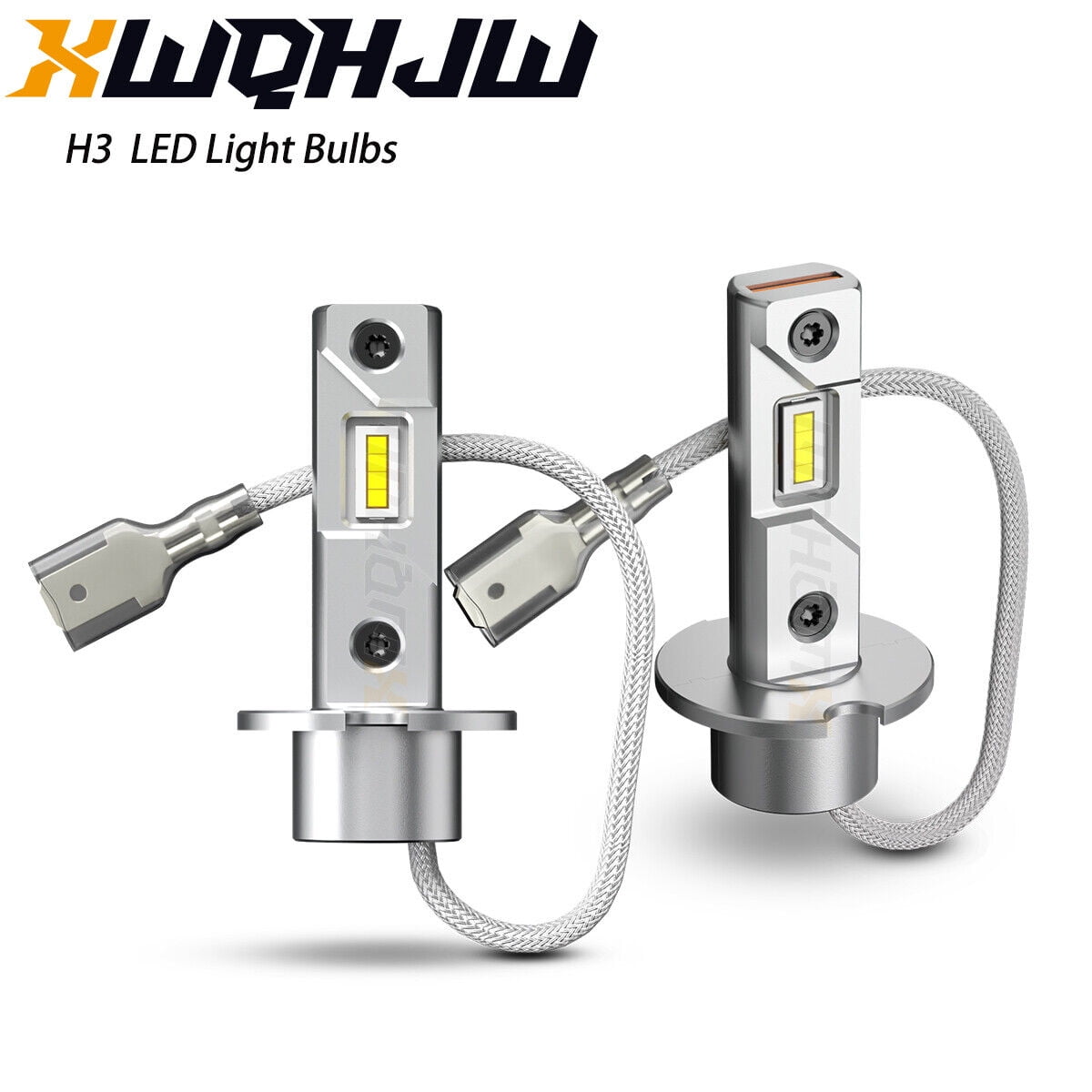 H3 LED Fog Light Bulb Combo Kit White DRL Lamp 6500K Fit for Acura ...