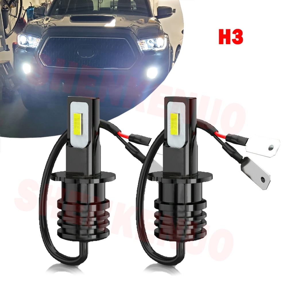 H3 LED Light Bulbs for Toyota 4Runner 1998 1999 2000 2001 2002 Fog ...