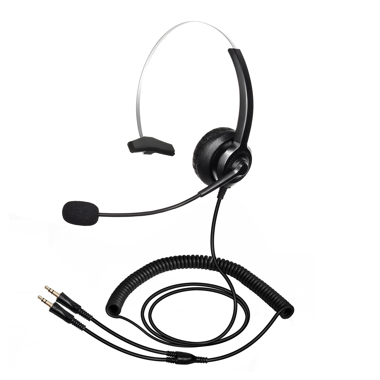 H300 Telephone Headset Lossless Noise Reduction Breathable Dual 3.5mm ...