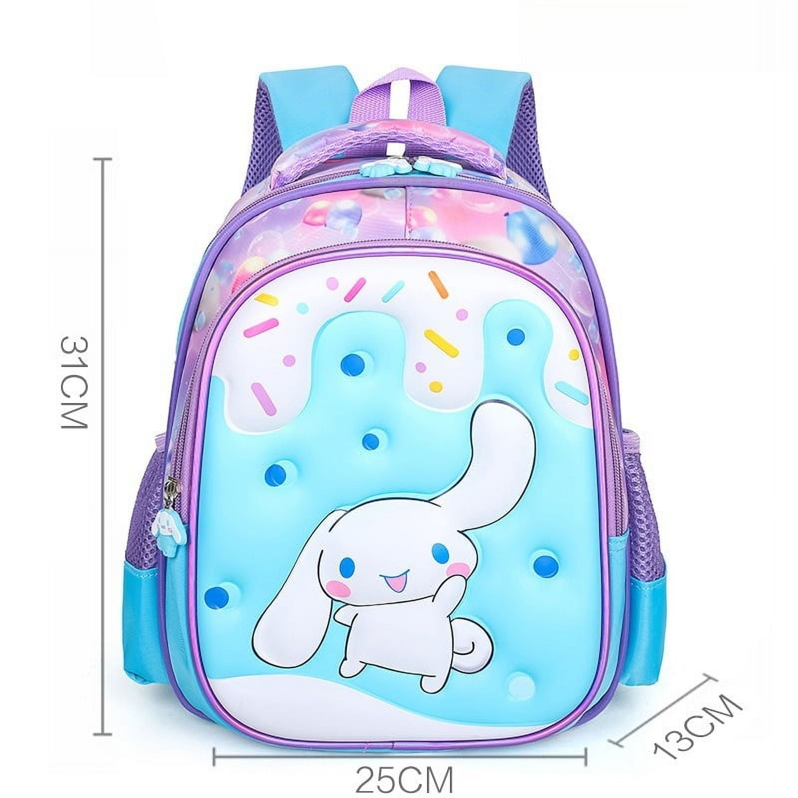 H30cm (12"in) Cartoon Kuromi Cinnamoroll Melody cute backpack ...