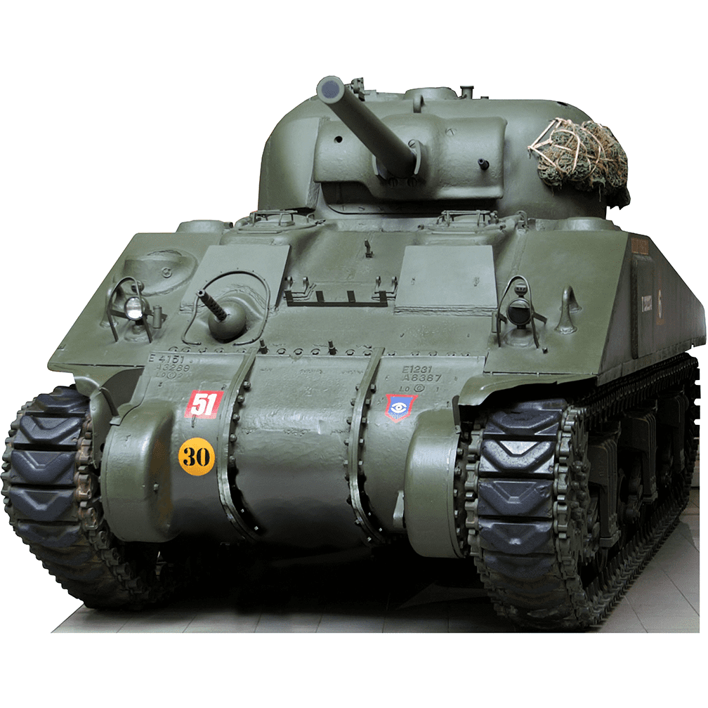 H32024 M4 Sherman Tank Color - Walmart.com
