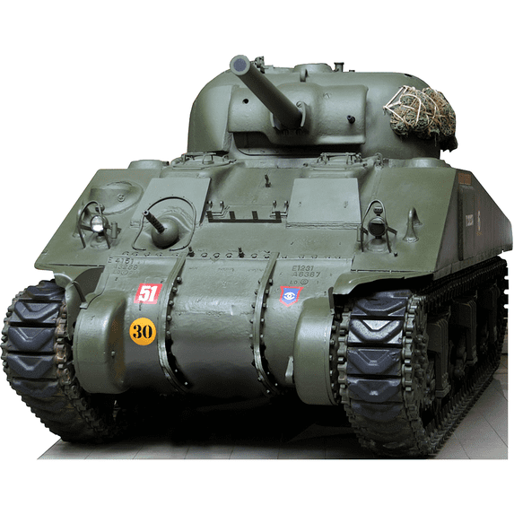 H32024 M4 Sherman Tank Color - Walmart.com