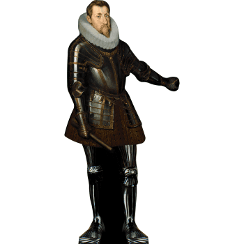H32059 Ferdinand II Aragon Holy Roman Emperor King Cardboard Cutout ...