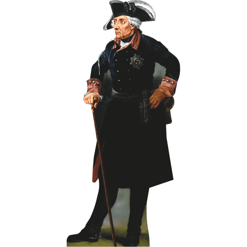H32065 Frederick the Great King Warrior Cardboard Cutout Standee ...