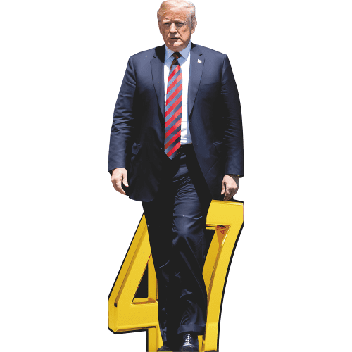 H38243 Donald Trump Number 47 Cardboard Cutout Standee Standup ...