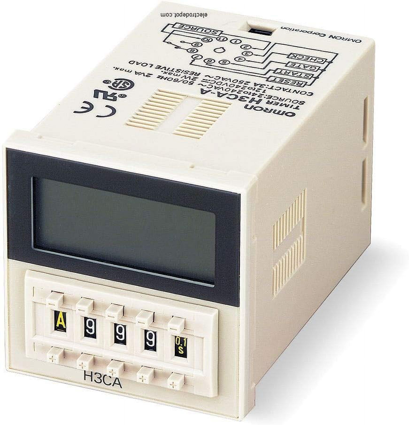 H3CA-A Multi-Function Timer; SPDT; Cur-3A; Ctrl 24-240/VAC/DC; 11 Pin ...