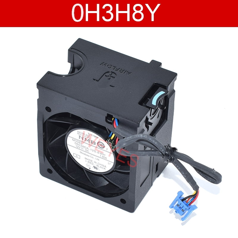 H3H8Y 0H3H8Y 06038DA-12S-EWH DC12V 1.80A Five Wires Square Cooling Fan ...