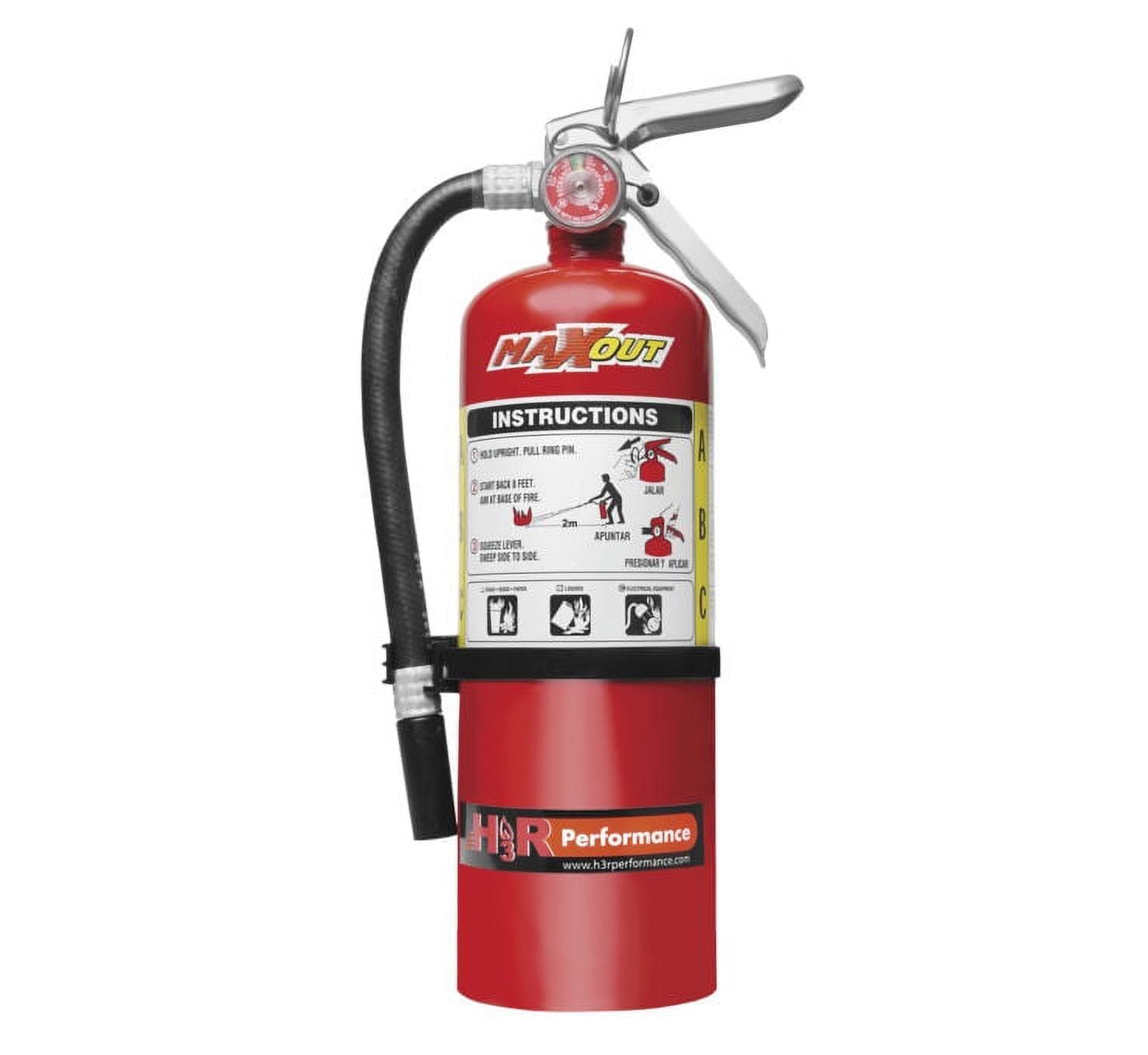 H3R PERFORMANCE INC. Maxout Proven Dry Chemical Fire Extinguishers Red ...