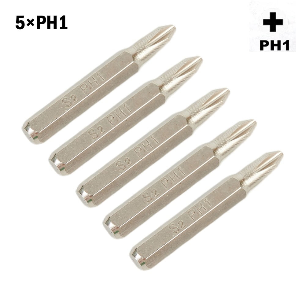 H4×28Mm Cross Screwdriver Bits Ph0000 Ph000 Ph00 Ph0 Ph1 Ph2 4Mm Hex ...