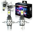 H4 9003 LED Headlight Bulbs Car & Truck High&Low Dual Beam Kit 6000K ...