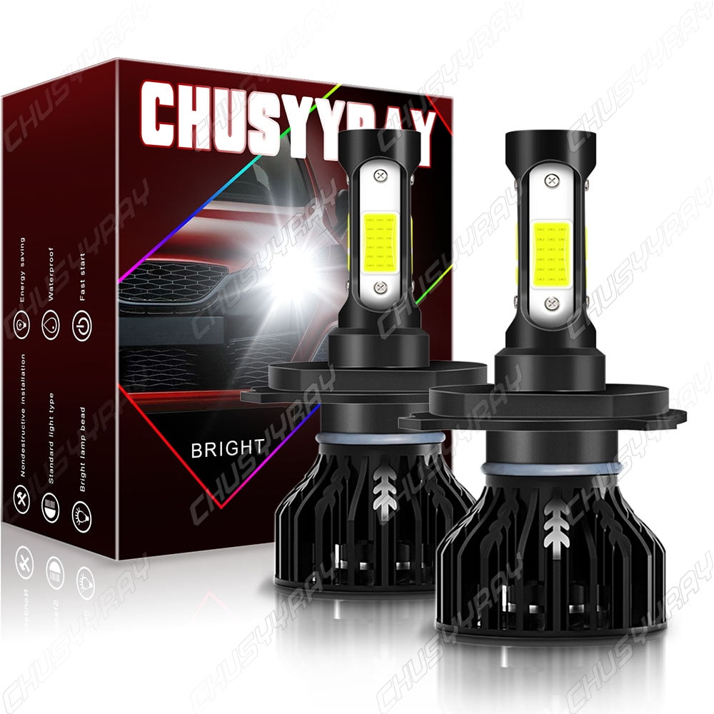 H4 LED Headlight Bulbs Compatible for Toyota Camry 1997-1999/Corolla ...